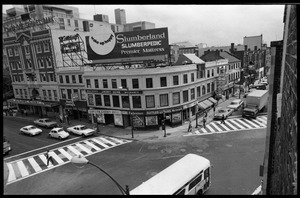 Harvard Square: bird's-eye view looking at southeast corner of ...