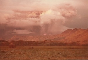 Mount Hekla volcanic eruption - Digital Commonwealth