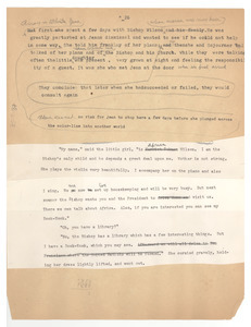 Unidentified story [fragment] - Digital Commonwealth