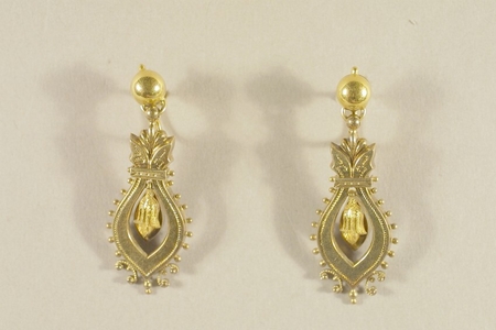 Pair of Earrings - Digital Commonwealth