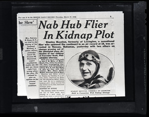 Nab Hub flier in kidnap plot [arrest of Stanley Boynton] - Digital ...
