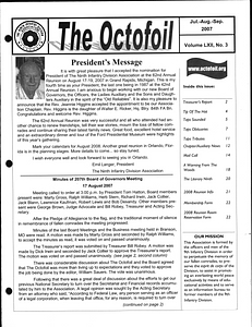 The Octofoil, July/August/September 2007 - Digital Commonwealth