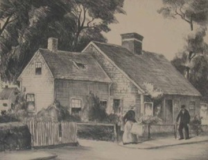 "Oldest House, Provincetown Mass." John W. Gregory (1903-1992 ...