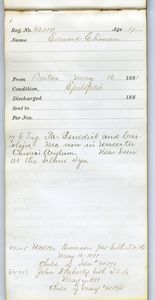 Tewksbury Almshouse Intake Record: Ehman, Edward - Digital Commonwealth