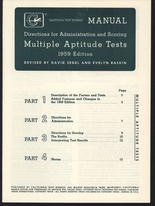 California tests, miscellaneous - Digital Commonwealth
