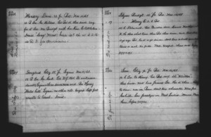 Tewksbury Almshouse Intake Record: Massey, Dora - Digital Commonwealth