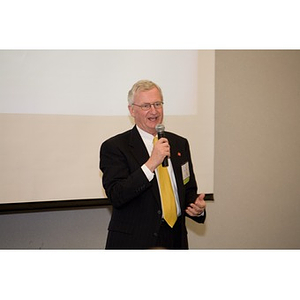 Joe Fleming speaking on entrepreneurship in health sciences - Digital ...