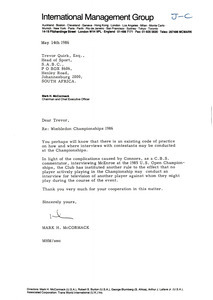 Letter from Mark H. McCormack to Trevor Quirk - Digital Commonwealth