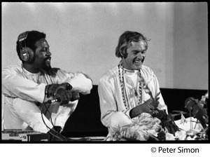 Timothy Leary, with Charles Ashmore (left), addressing at the National ...