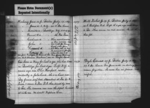 Tewksbury Almshouse Intake Record: Mahoney, Henry - Digital Commonwealth