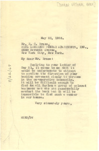 Letter from W. E. B. Du Bois to Roscoe Conkling Bruce - Digital ...