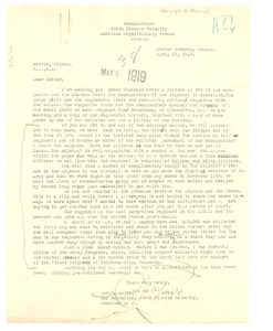Letter from George W. Perry to Editor of the Crisis - Digital Commonwealth