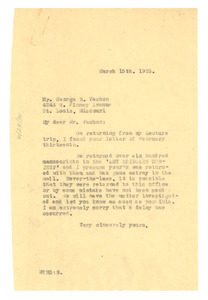 Letter from W. E. B. Du Bois to George B. Vashon - Digital Commonwealth