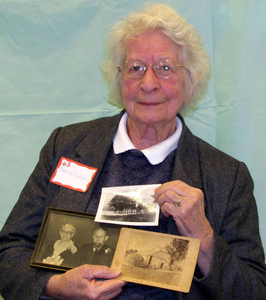 Nancy Delano at the Duxbury Mass. Memories Road Show - Digital Commonwealth