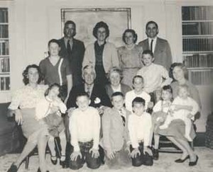Leverett Saltonstall family photograph, Thanksgiving 1962 - Digital ...
