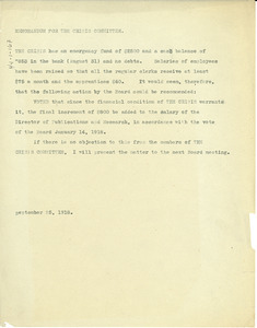 Memorandum for the Crisis Committee - Digital Commonwealth