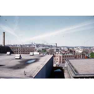 United Drug complex from roof of Forsyth building - Digital Commonwealth