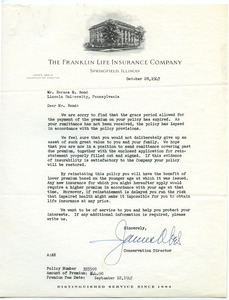 Franklin Life Insurance Company (Springfield, Ill.) - Digital Commonwealth