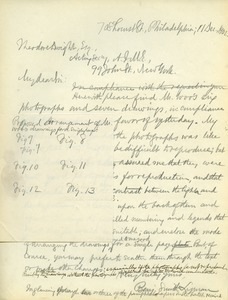 Letter from Benjamin Smith Lyman to Theodore Dwight - Digital Commonwealth