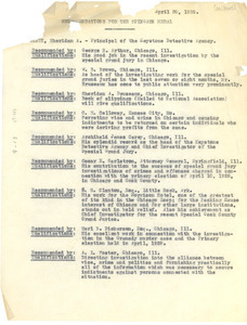 Recommendations for the Spingarn Medal - Digital Commonwealth