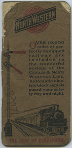 Chicago and North Western line notebook - Digital Commonwealth