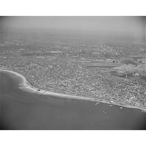 Long view from South Boston, Carson Beach, Boston, MA - Digital ...