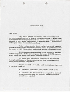 Letter from Mark H. McCormack to David A. Rees - Digital Commonwealth