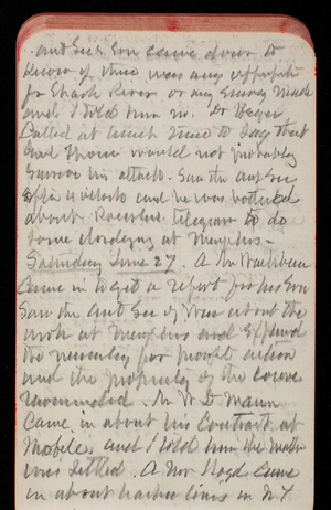 Thomas Lincoln Casey Notebook, May 1891-September 1891, 39, Asst Sec's ...