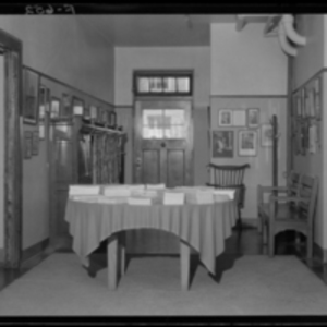 Waiting room in the office of Harvey Cushing - Digital Commonwealth