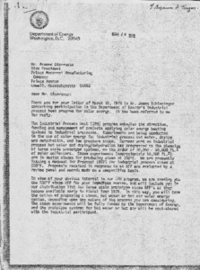 Letter from Ronald D. Scott to Armand Giarrusso - Digital Commonwealth