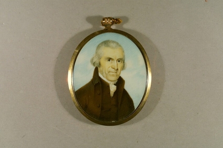Pendant with miniature portrait of Henry Rust (1737-1812) - Digital ...