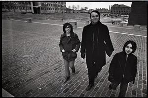 Carl Sagan with sons Dorion (l) and Jeremy in City Hall Plaza - Digital ...
