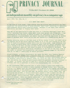 Privacy Journal - Digital Commonwealth