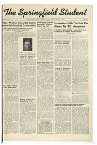 The Springfield Student (vol. 37, no. 12) February 3, 1950 - Digital ...