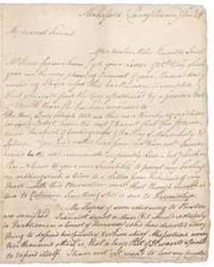 Letter from William Tudor to Delia Jarvis, 24 December 1776 - Digital ...
