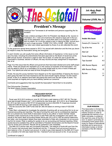 The Octofoil, July/August/September 2013 - Digital Commonwealth