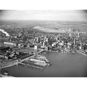 Fan Pier area to Downtown, Ms. Sampson, Boston, MA - Digital Commonwealth