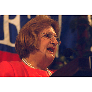 Helen Thomas, author and reporter from the White House Press Corps ...