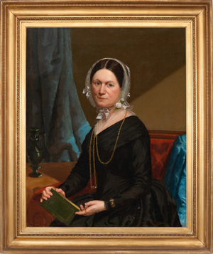 Portrait of Mary Middleton Loring (1795-1876) - Digital Commonwealth