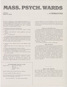 Mass. psych. wards - Digital Commonwealth