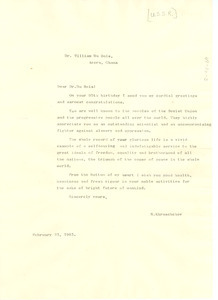 Letter from Soviet Union to W. E. B. Du Bois - Digital Commonwealth