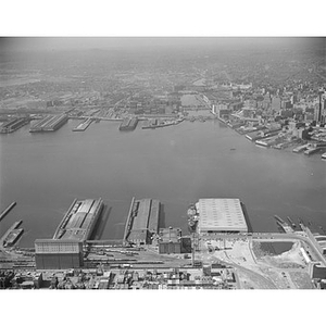 East Boston, docks, from Marginal Street to South Boston docks, Fort ...