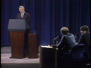 Debate 1984, Presidential #2; Ronald Reagan And Walter Mondale ...
