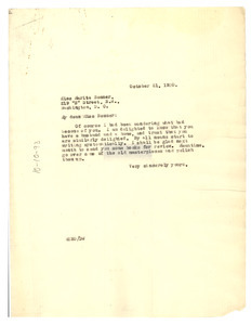 Letter from W. E. B. Du Bois to Marita Bonner - Digital Commonwealth