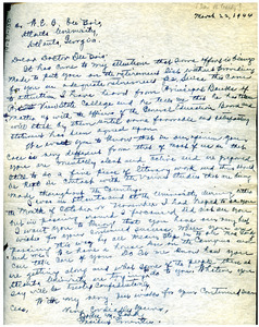 Letter from John M. Gandy to W. E. B. Du Bois - Digital Commonwealth