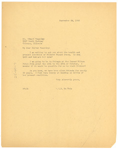Letter from W. E. B. Du Bois to Edward Beasley - Digital Commonwealth