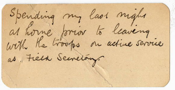 Note card from Edward M. Ryan (ca. 1916) - Digital Commonwealth