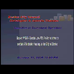 Committee on Government Operations meeting recording, October 14, 2009 ...