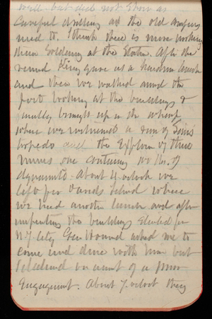 Thomas Lincoln Casey Notebook, April 1890-June 1890, 74, well but did ...