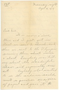 Letter from Letitia Crane to Frank F. Newth - Digital Commonwealth